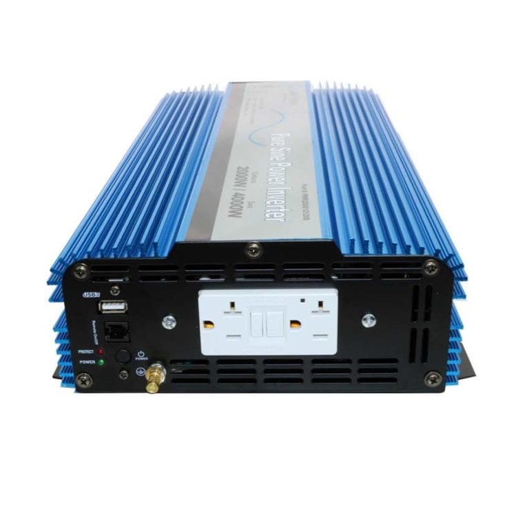 2000 WATT PURE SINE POWER INVERTER 12 VDC TO 120 VAC ETL LISTED