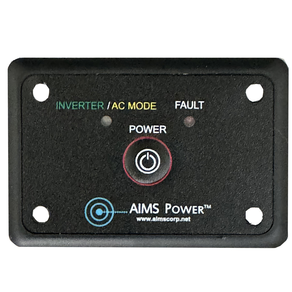 AIMS Power Flush Mount ON/OFF Remote Switch (Not for Inverter Chargers ...